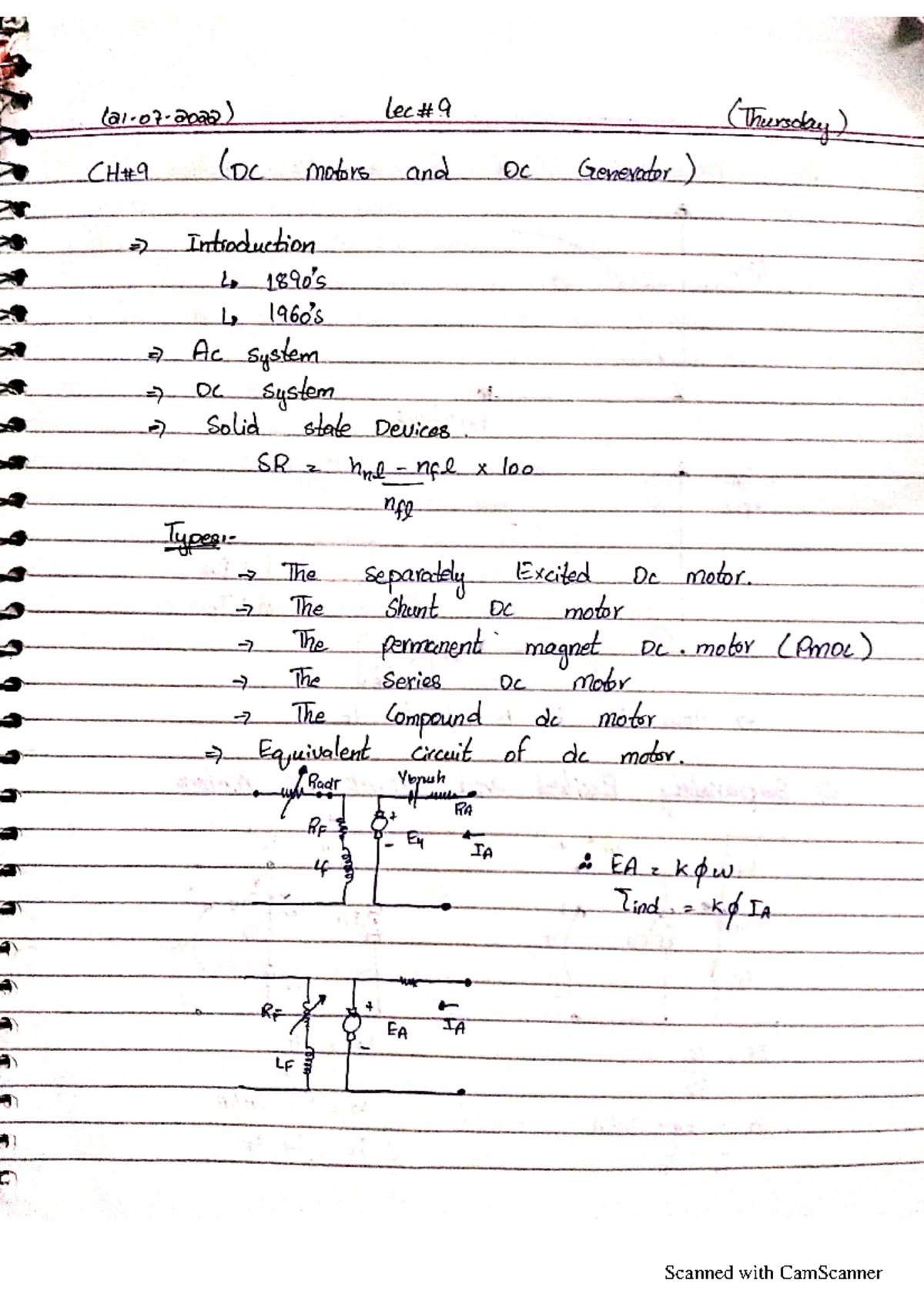 Electrical machine notes - Signals and System - Studocu