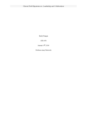 Spd 400 WEEK 6 - Assignemnt - Student Goals and Intervention Plan ...