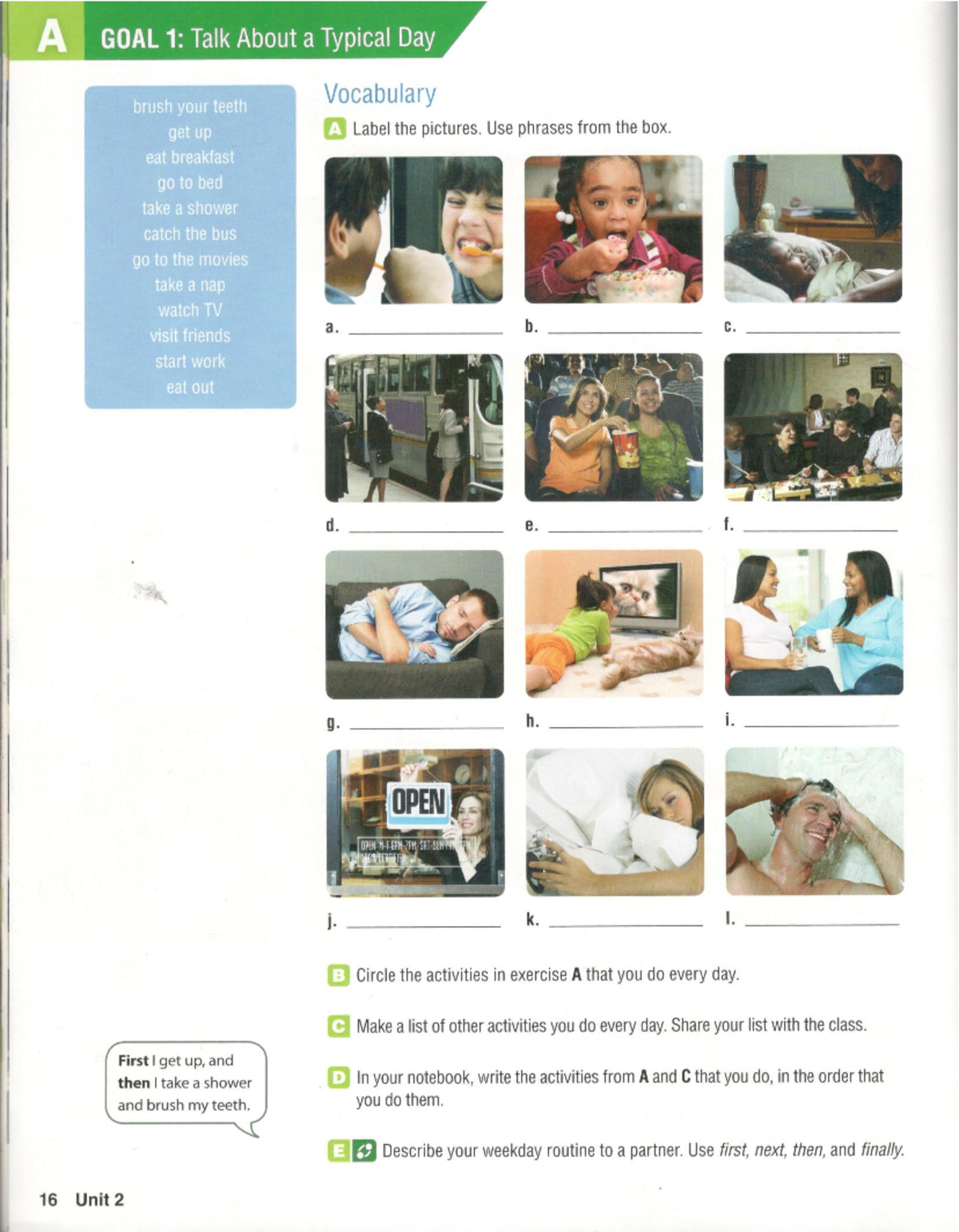 World English 1 Student unit 2 - Inglés Nivel I - Studocu