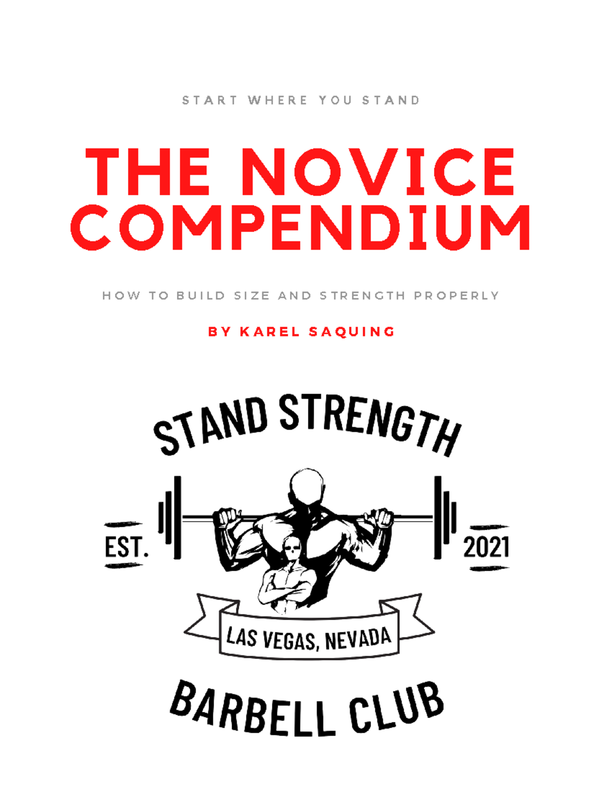 Novice Compendium - asdsadasd - THE NOVICE COMPENDIUM S T A R T W H E R ...