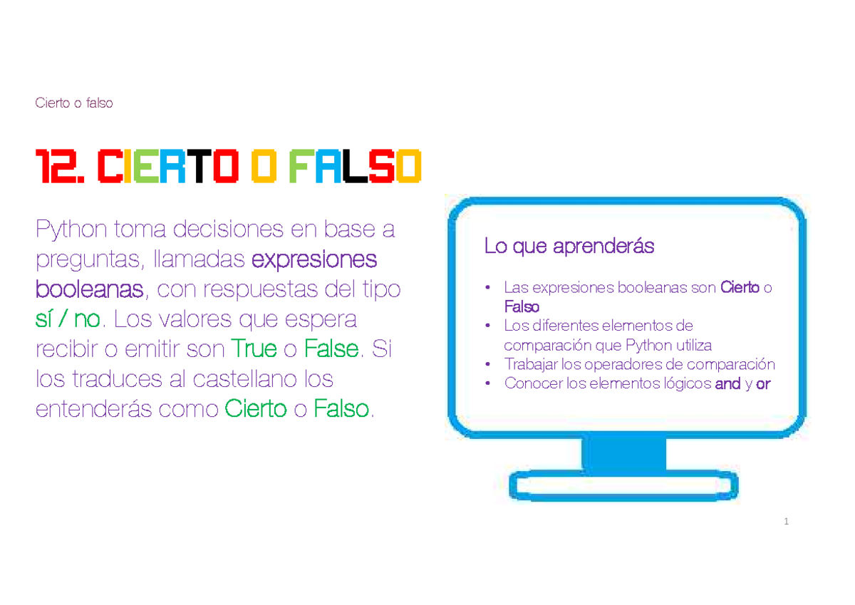 12. cierto o falso - Diapositivas del proyecto de Alfabetización ...