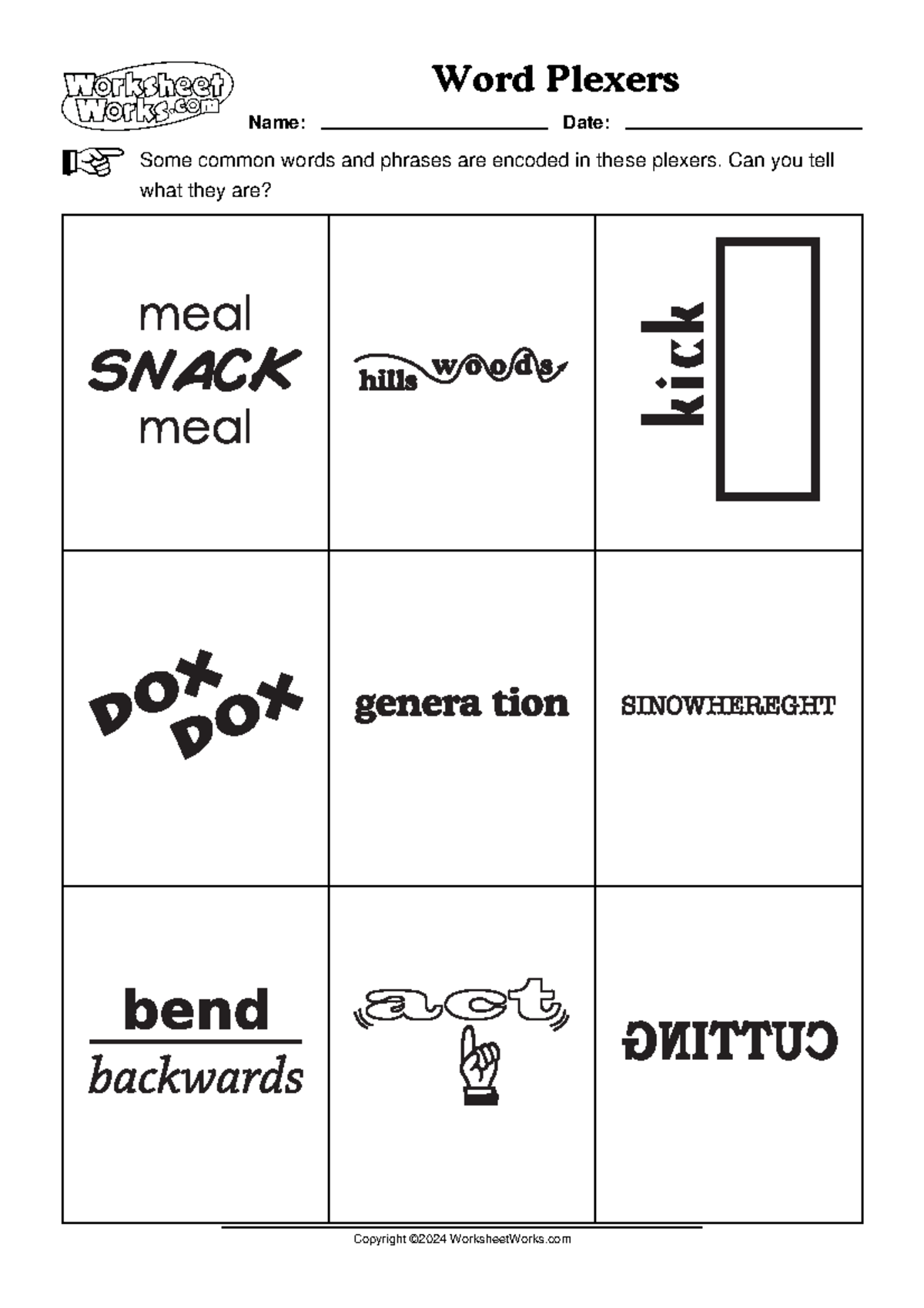 Worksheet Works Word Plexers 3 - Grammar and English - V Some common ...