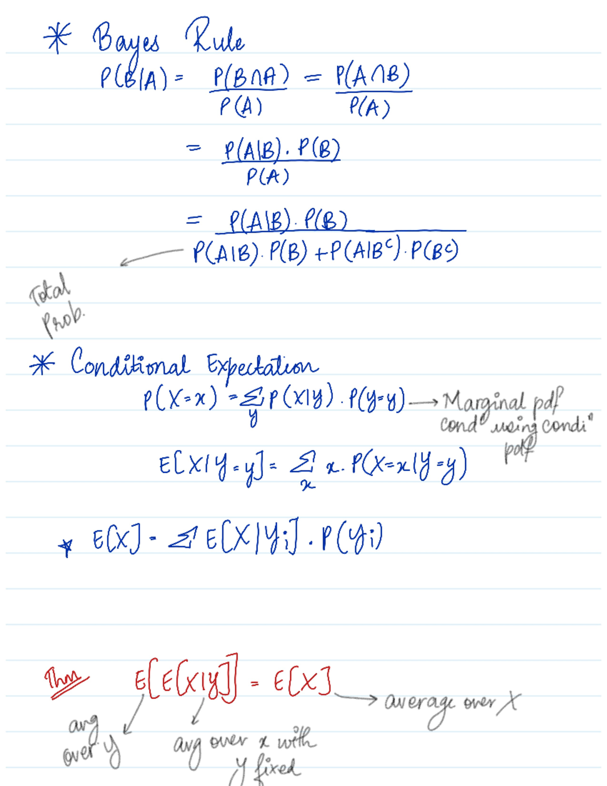 Probability notes - Part 3 - MATH 7241 - Studocu