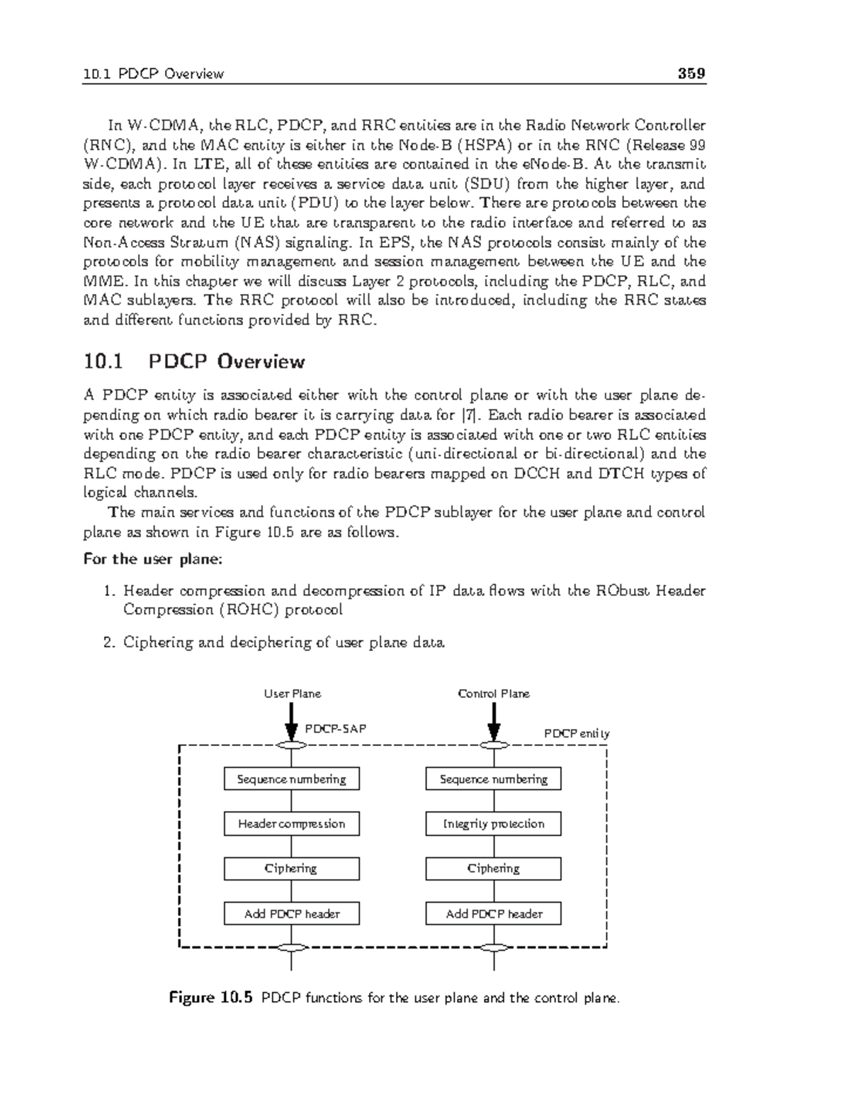 Module 5 - 10 PDCP Overview 359 In W-CDMA, the RLC, PDCP, and RRC ...