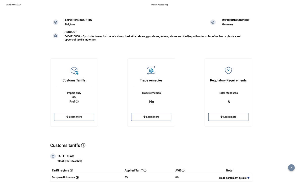Market Access Map - .... - 00:18 08/04/2024 Market Access Map EXPORTING ...