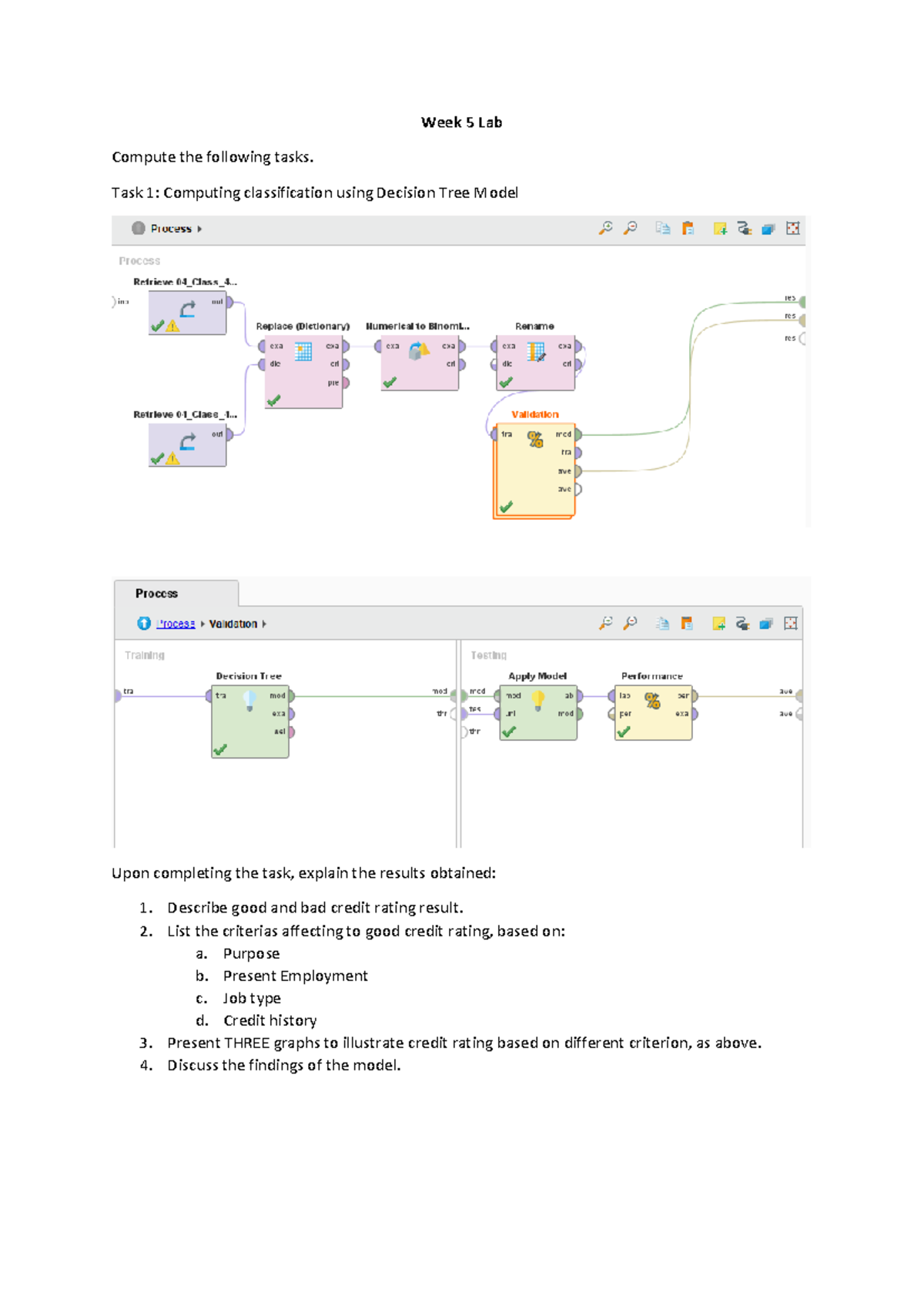 Week 5 Lab Exe - pRACTICE - Data Sampling - Week 5 Lab Compute the following tasks. Task 1 ...