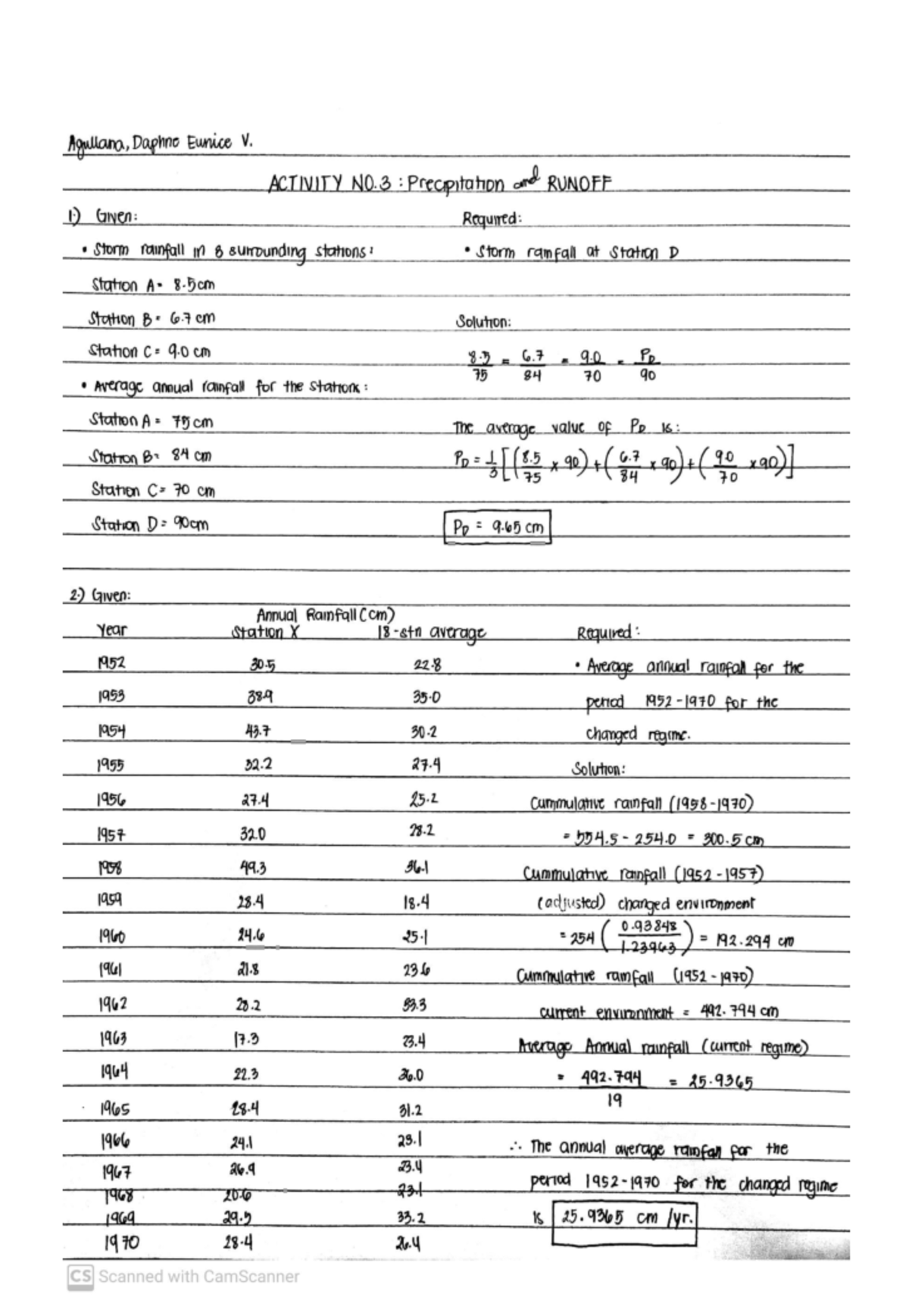 CE 405 – CE 2201 Agullana, D.E.V. Activity 3 05222022 - BS Civil Engineering - Studocu