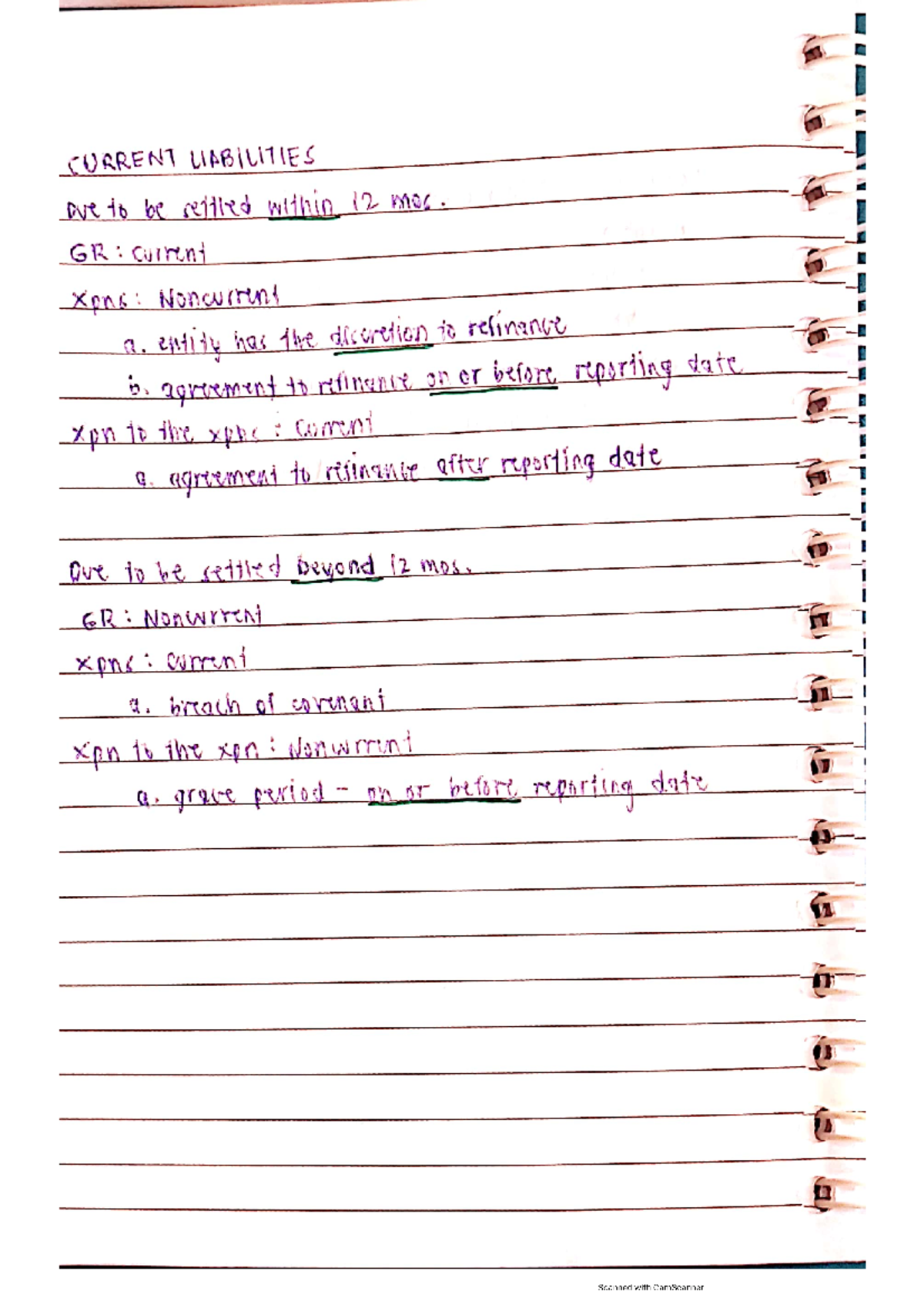 09 Current Liabilities Accountancy Studocu