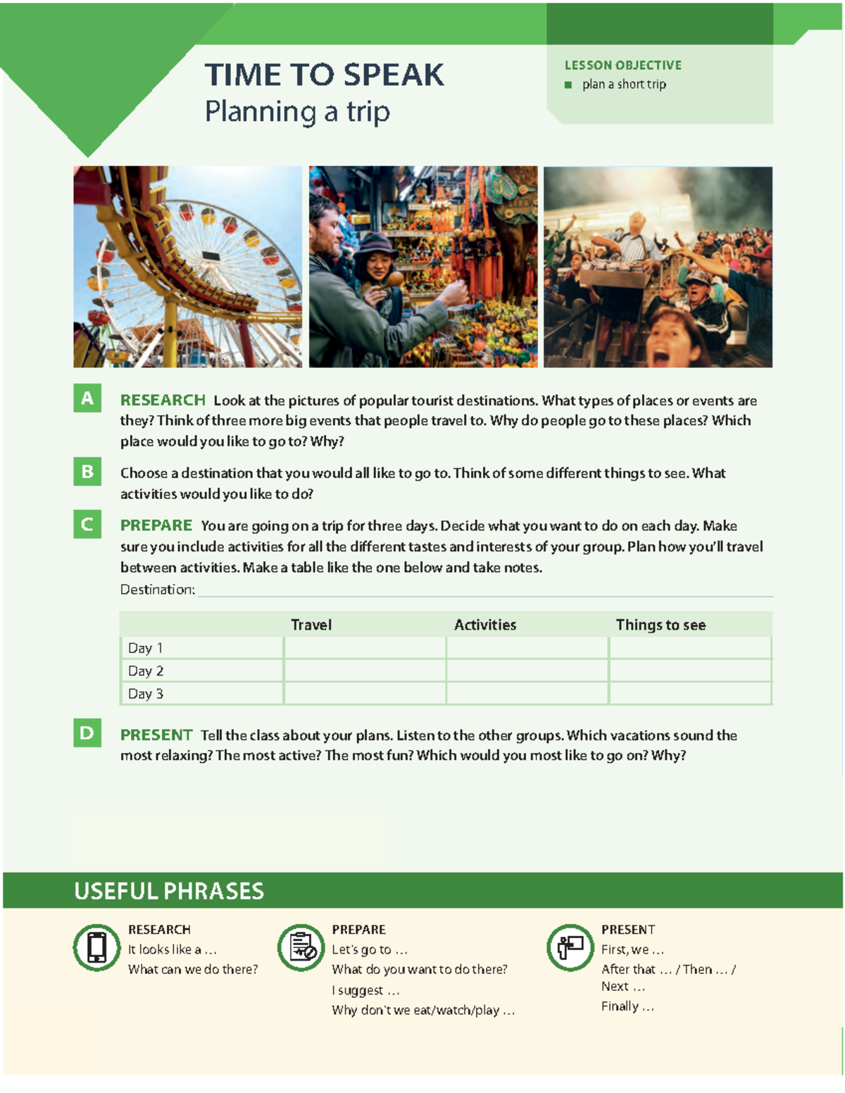 BUS 2.0 Level 2 Lesson Plan 8 Handout 4 - USEFUL PHRASES 8. To check ...