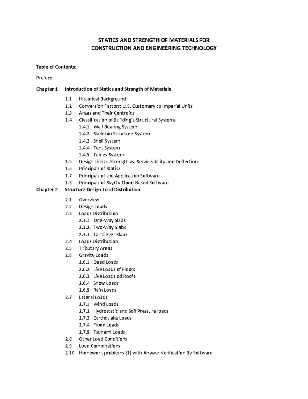 1-B TOC Statics 2000 - This is the contents of the course. - Warning: TT: undefined function: 32 ...