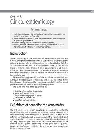 Module 1 Lesson 4 - asfdhkaa - Biostatistics and Epidemiology - 1 | Page MLS6 Biostatistics and ...