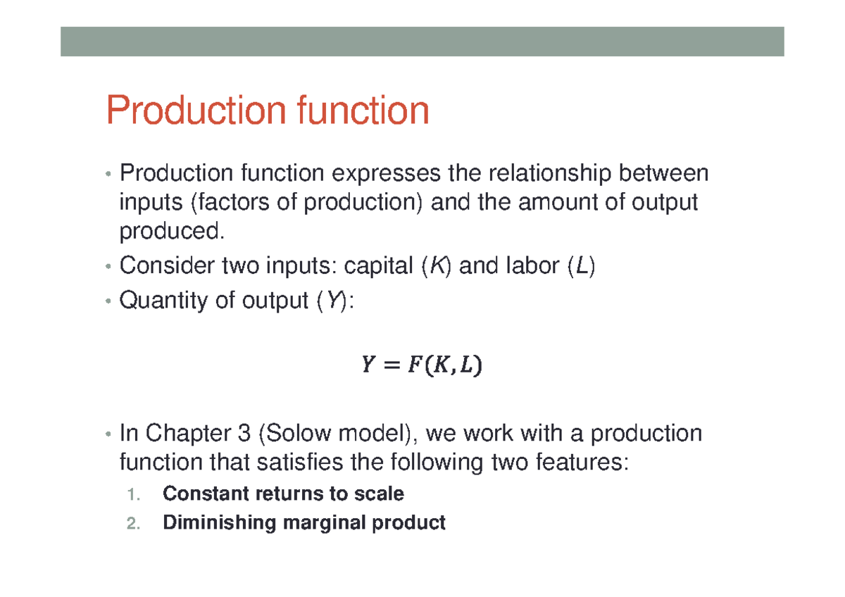 ECON0028 Week 2 Task 2 - task 2 - Production function Production ...