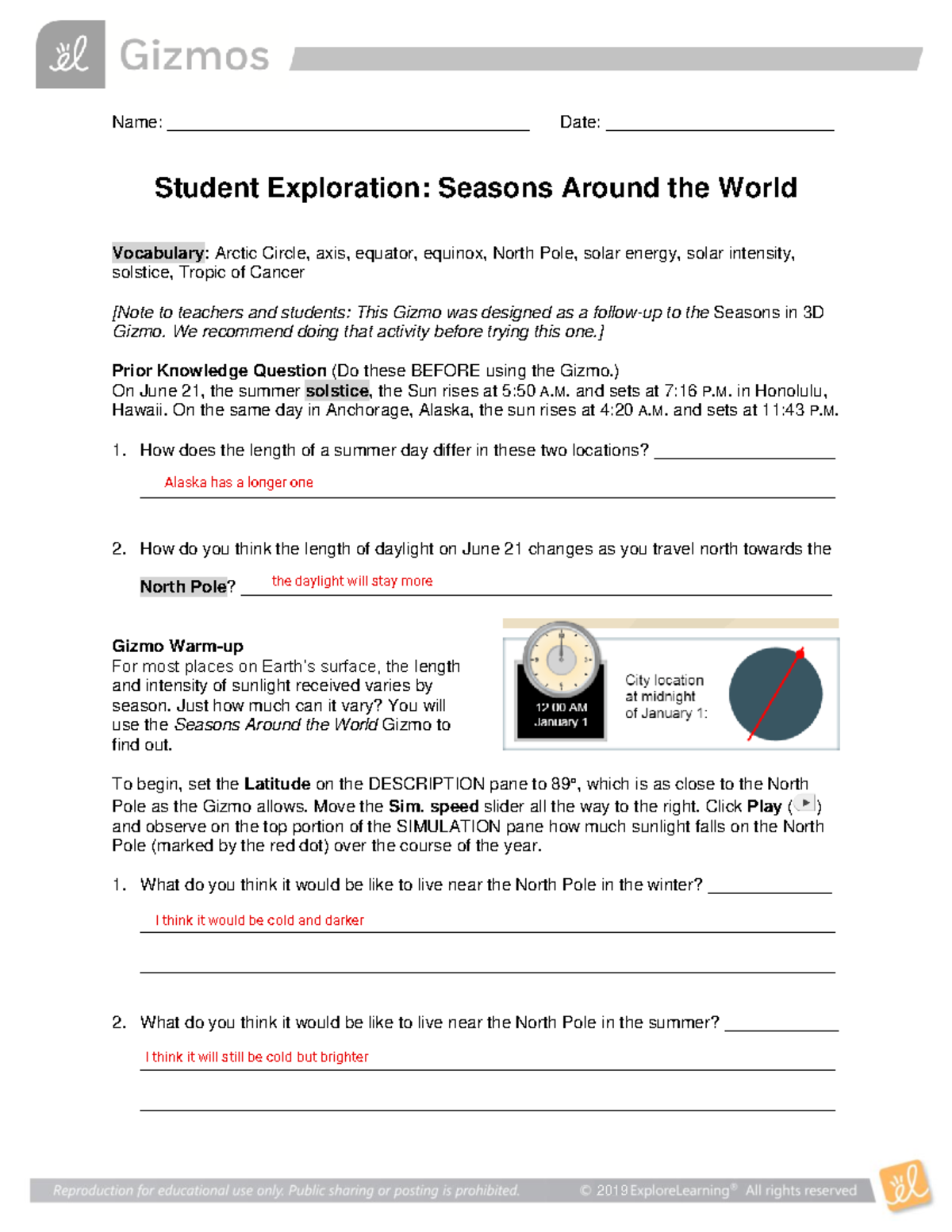 - Seasons Around World SE - Name ...