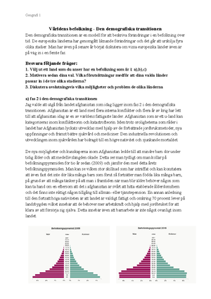Geografi 1 - Kapitel 1 viktiga begrepp: Viktiga begrepp: Naturlandskap ...