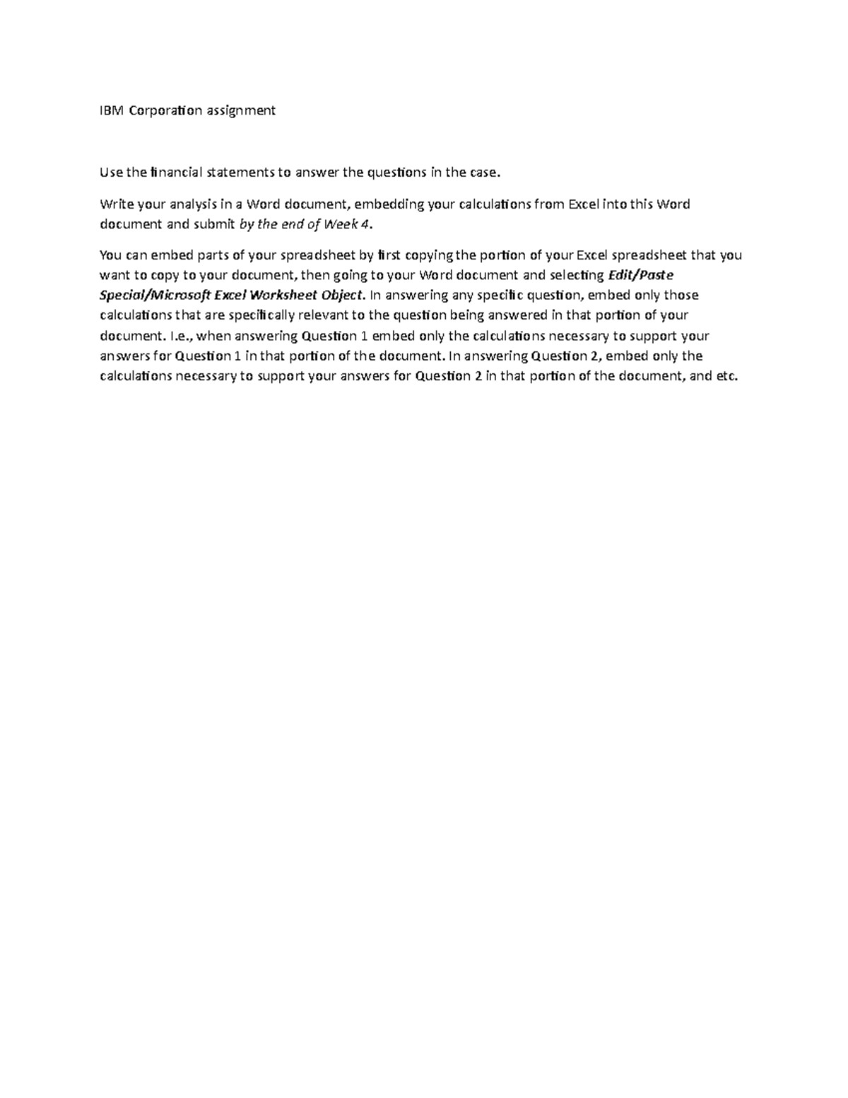 1661954881766 - Accountancy and management - IBM Corporation assignment ...