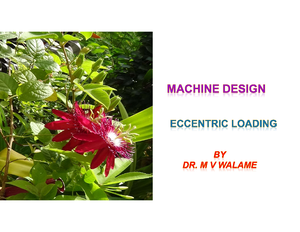 SMD Unit 5 - machine design - Studocu