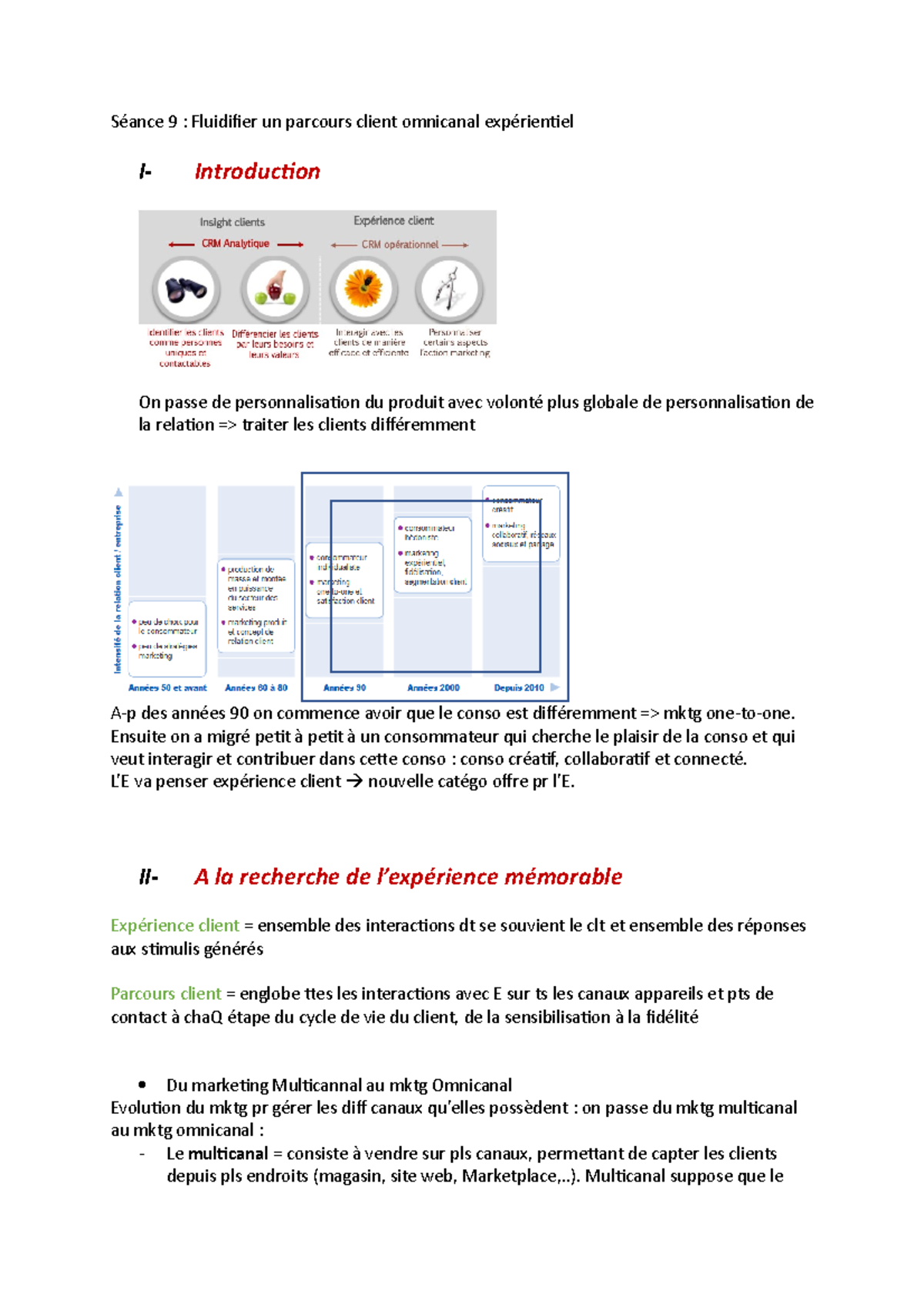 Séance 9 - GRC - Séance 9 : Fluidifier un parcours client omnicanal ...