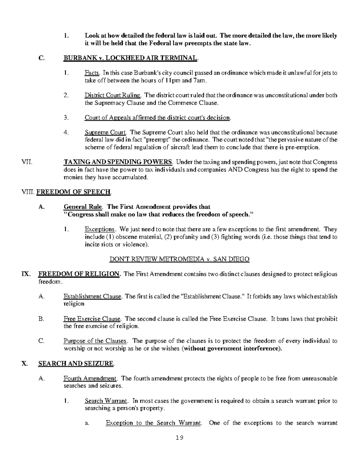 Legal-7 - n/a - 19 Look at how detailed the federal law is laid out ...