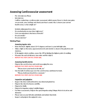 Nursing Health Assessment - Assessment of the Thorax and Lungs - NRG ...