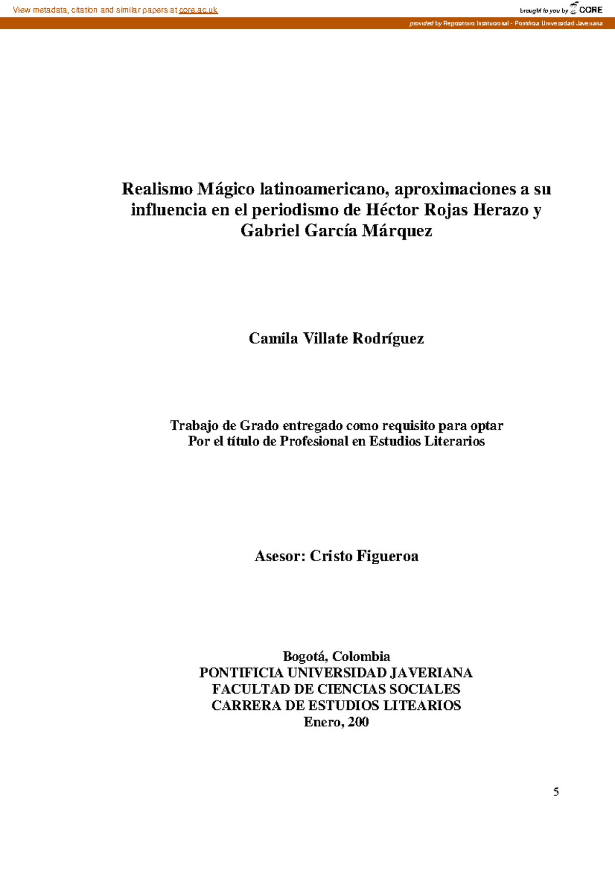 7142000 7 - apuntes - Realismo Mágico latinoamericano, aproximaciones a ...