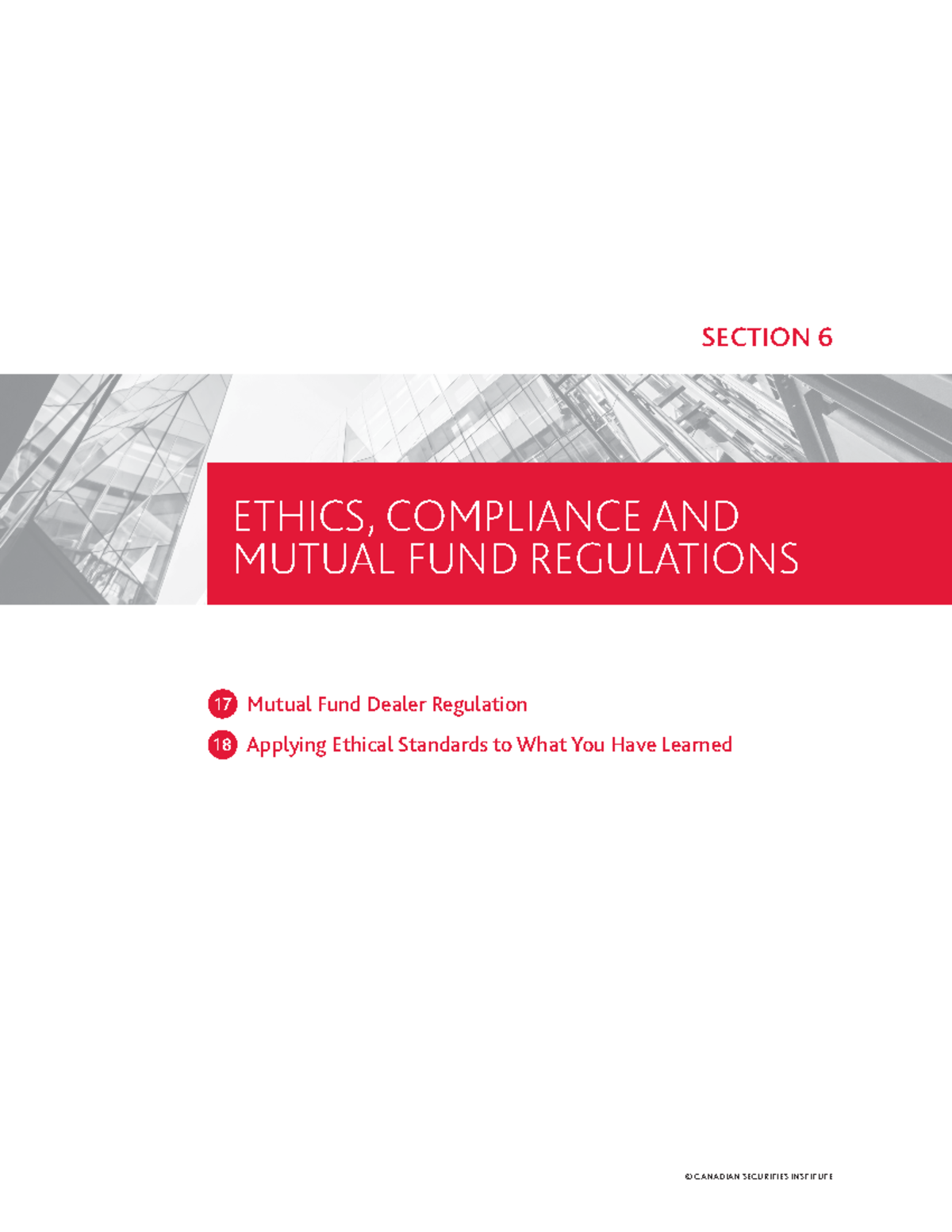 Mutual Fund Dealer Regulation review over world - ETHICS, COMPLIANCE ...