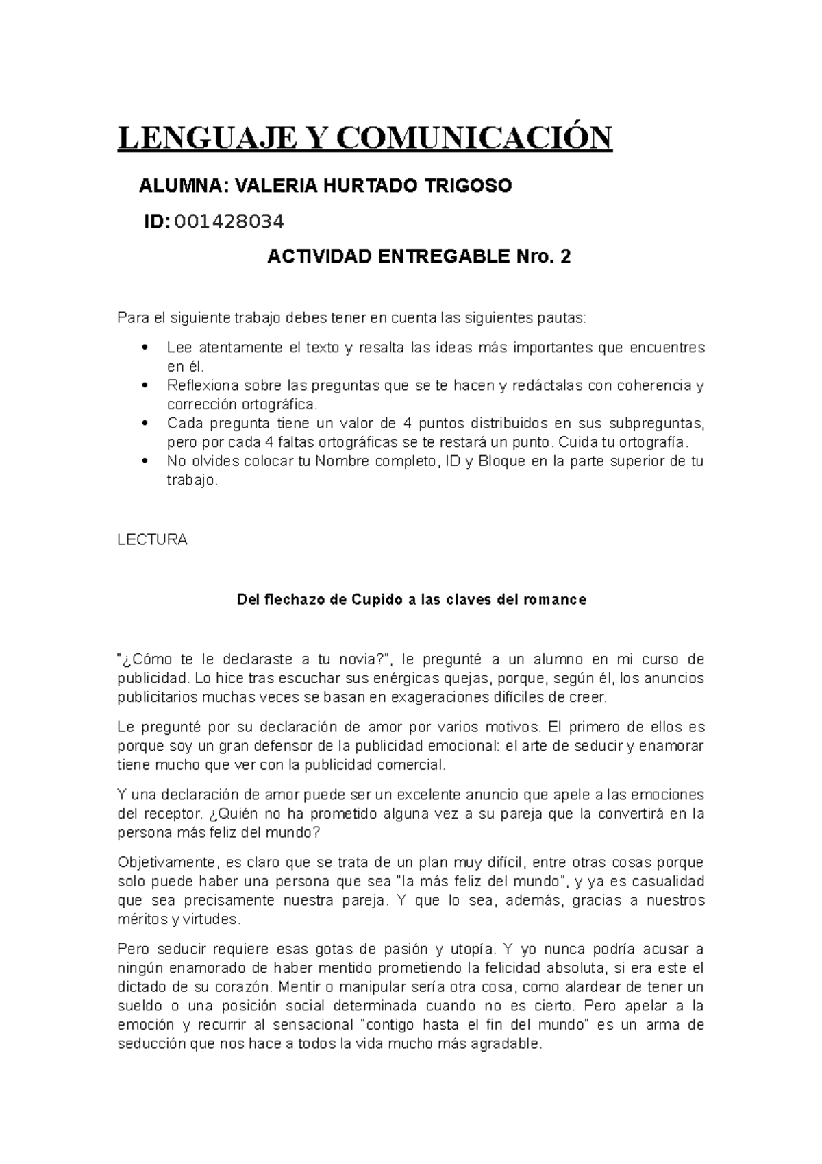 Entregable 2 Comunicacion senati del año 2021-2022 - LENGUAJE Y COMUNICACIÓN ALUMNA: VALERIA ...