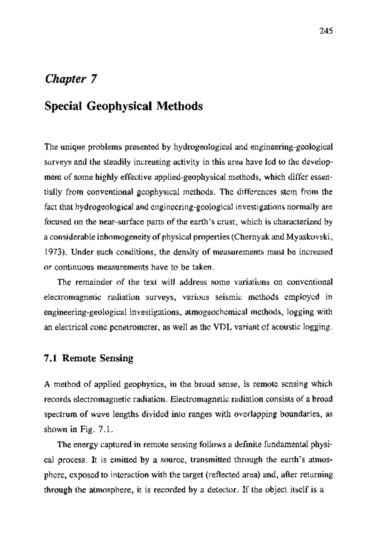 Chapter 7 special geophysical methods 1993 - ingenieria geologica ...