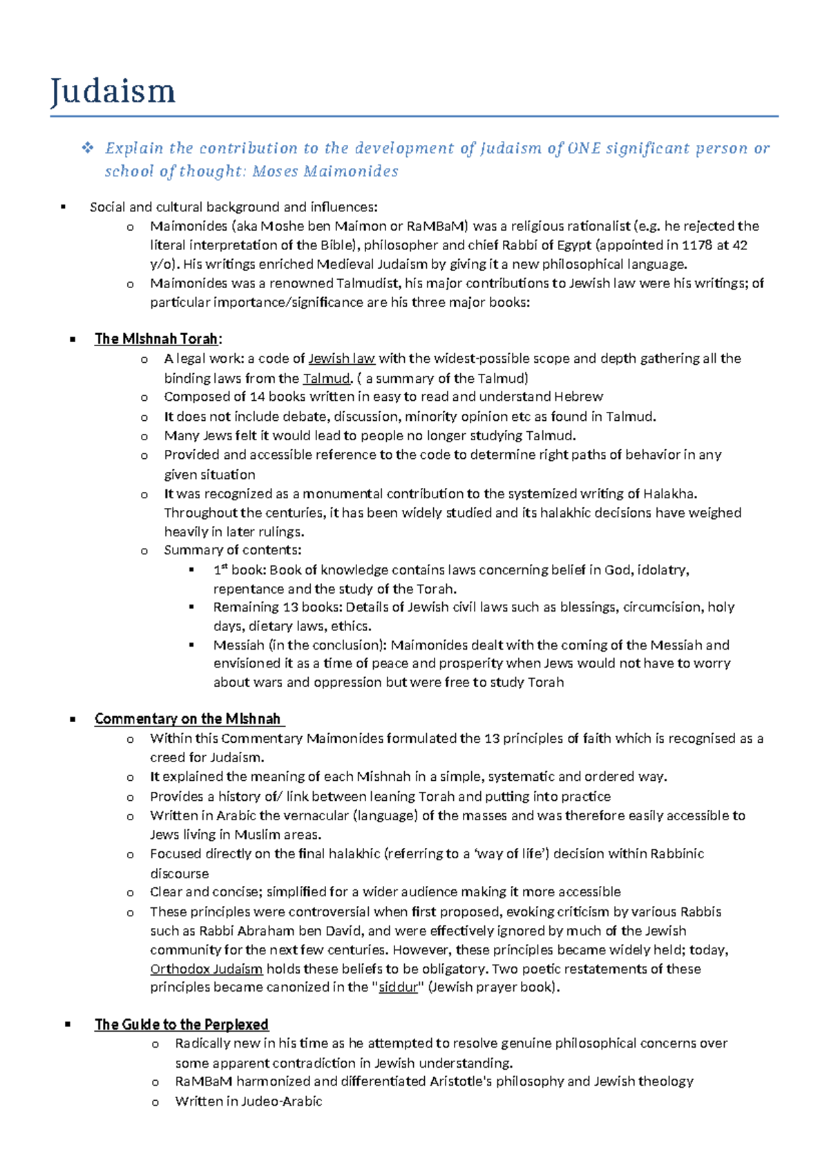 Courses arts religion 1477310528 2013 Studies of Religion Notes ...