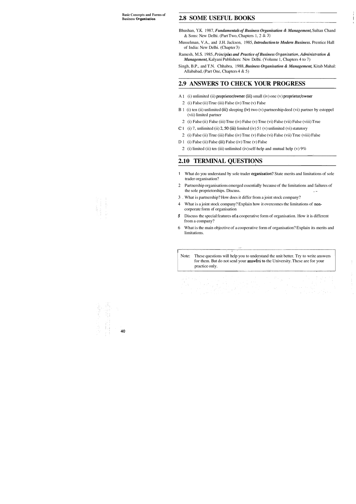 Unit-3 - Very helpful material for students - 1 Basic Concepts and ...