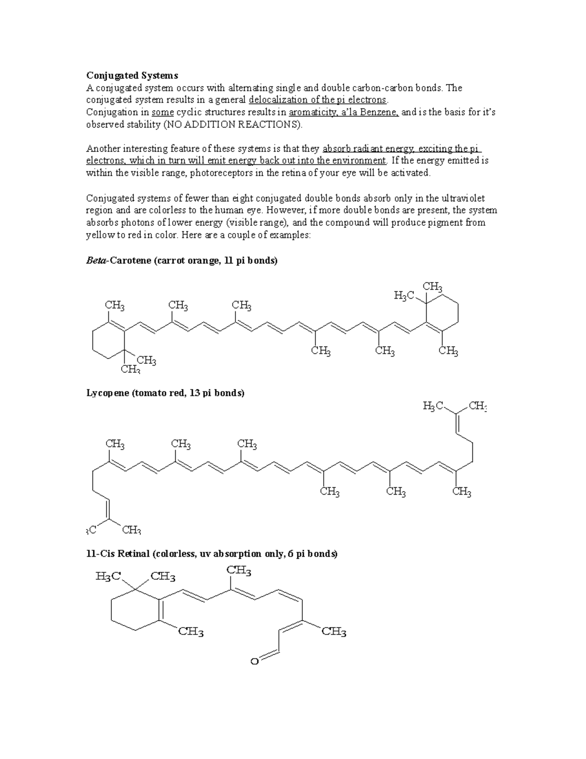Organic Chemistry Conjugated Systems - Conjugated Systems A conjugated ...
