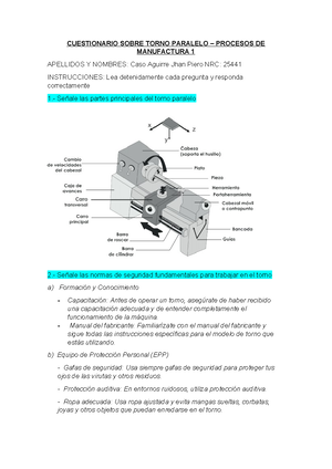PA 03 Consolidado 2 - PROCESOS DE MANUFACTURA U. CONTINENTAL - Página Producto Académico N ...
