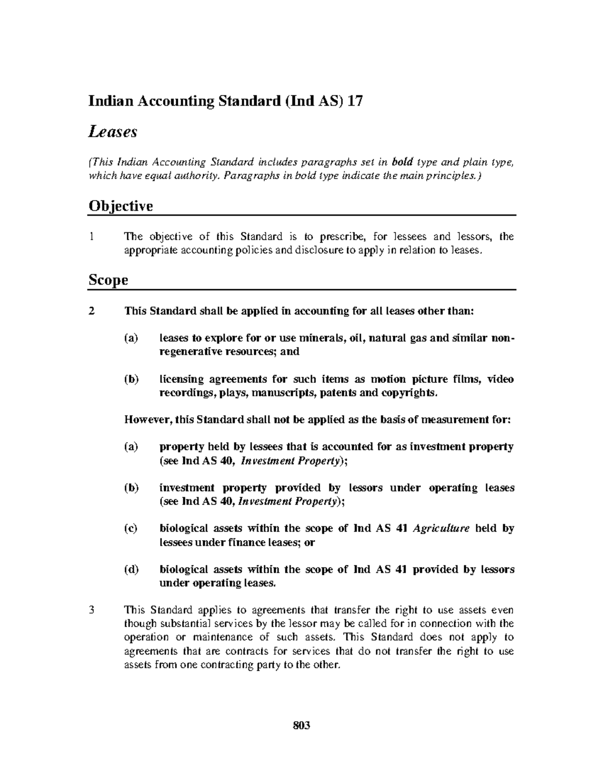 Indas 17 - Ind As 17 notes by mca - Indian Accounting Standard (Ind AS ...