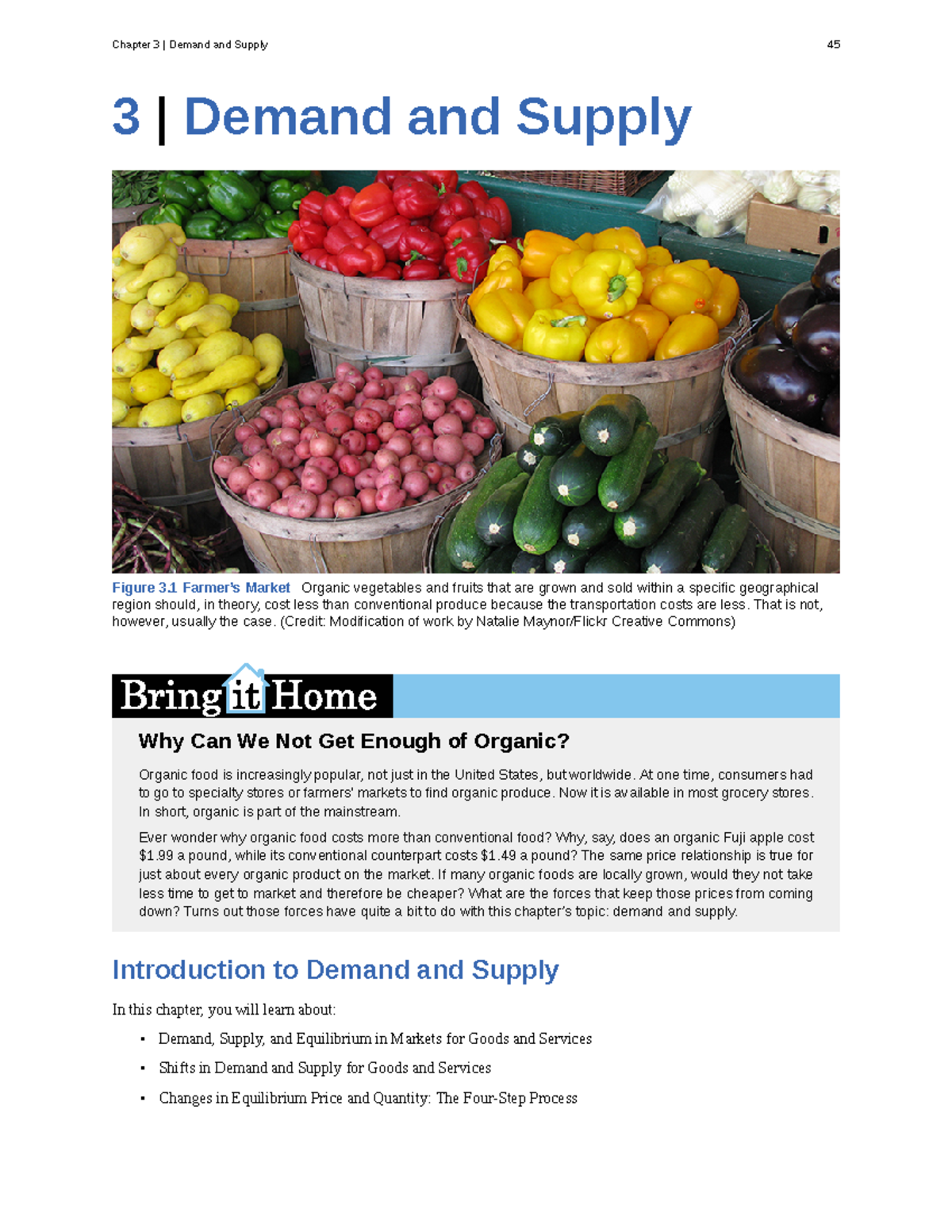 Economics 2e-Open Stax Ch3 - 3 | Demand and Supply Figure 3 Farmer’s ...