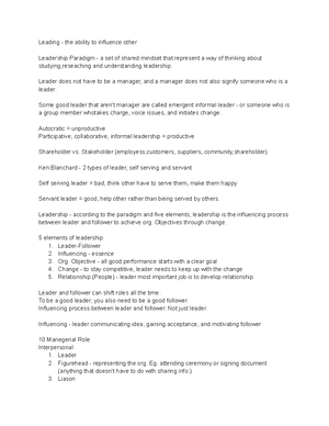 FIN464 Test 2 Review - fefefef - Ch. Property Types 1. Residential 2 ...
