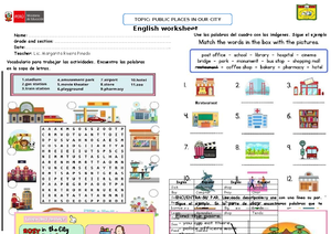 1°y2° Sesion ACTV O - Ingles 2024 - SESIÓN DE INGLÉS –SECUNDARIA INGLES 1 SESION DE APRENDIZAJE ...