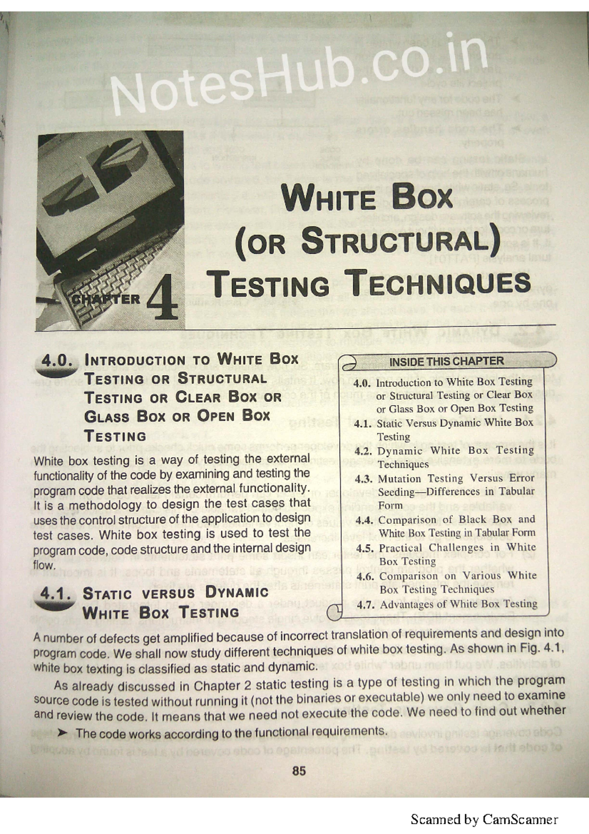 St2a - Lecture notes - Software Testing and Quality Assurance - Studocu
