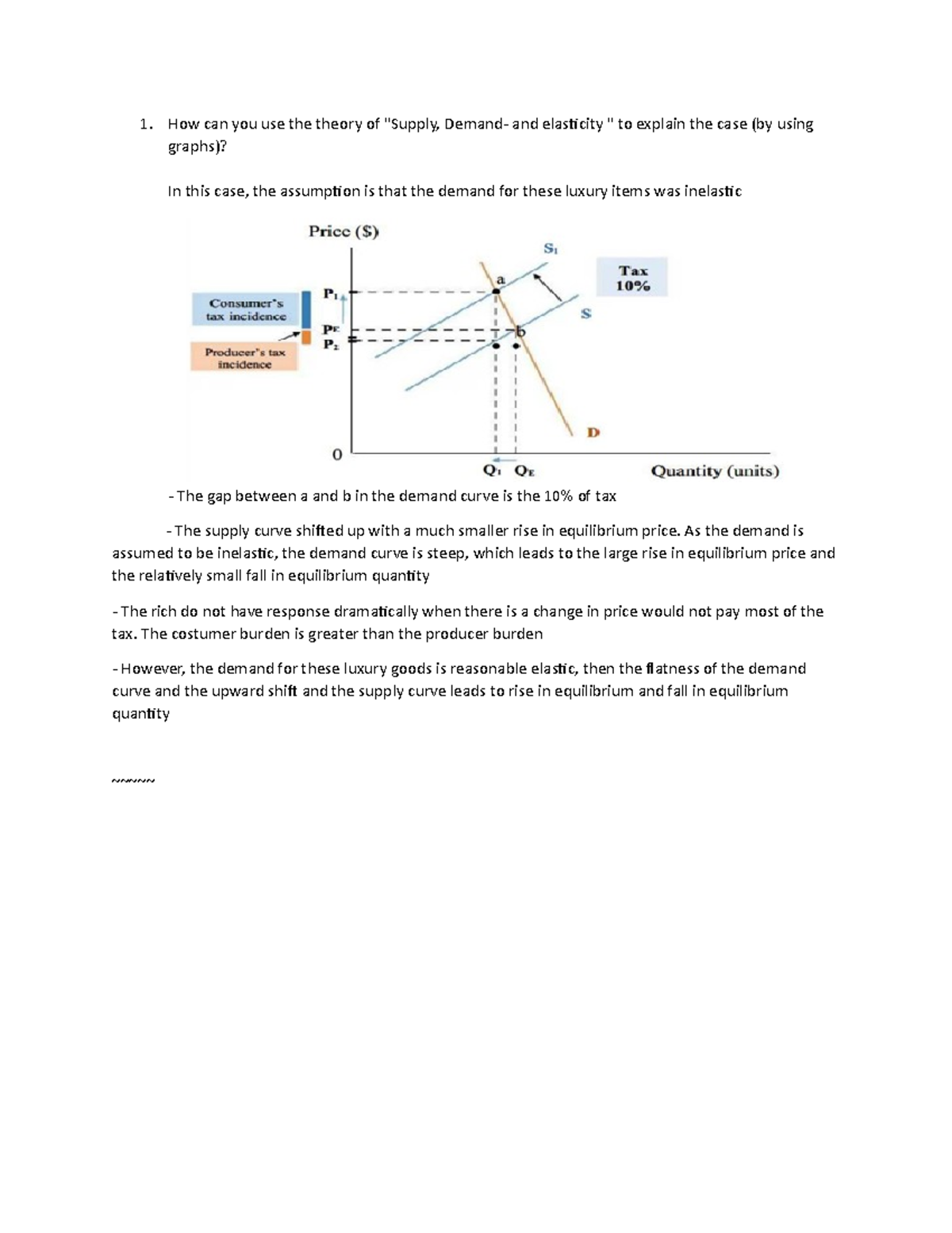 Miccro assignment lesson 4 - How can you use the theory of "Supply ...