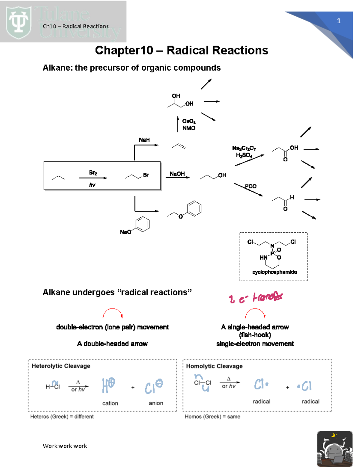 Ch10 -Radical Reactions - Ch10 – Radical Reactions Chapter10 – Radical ...