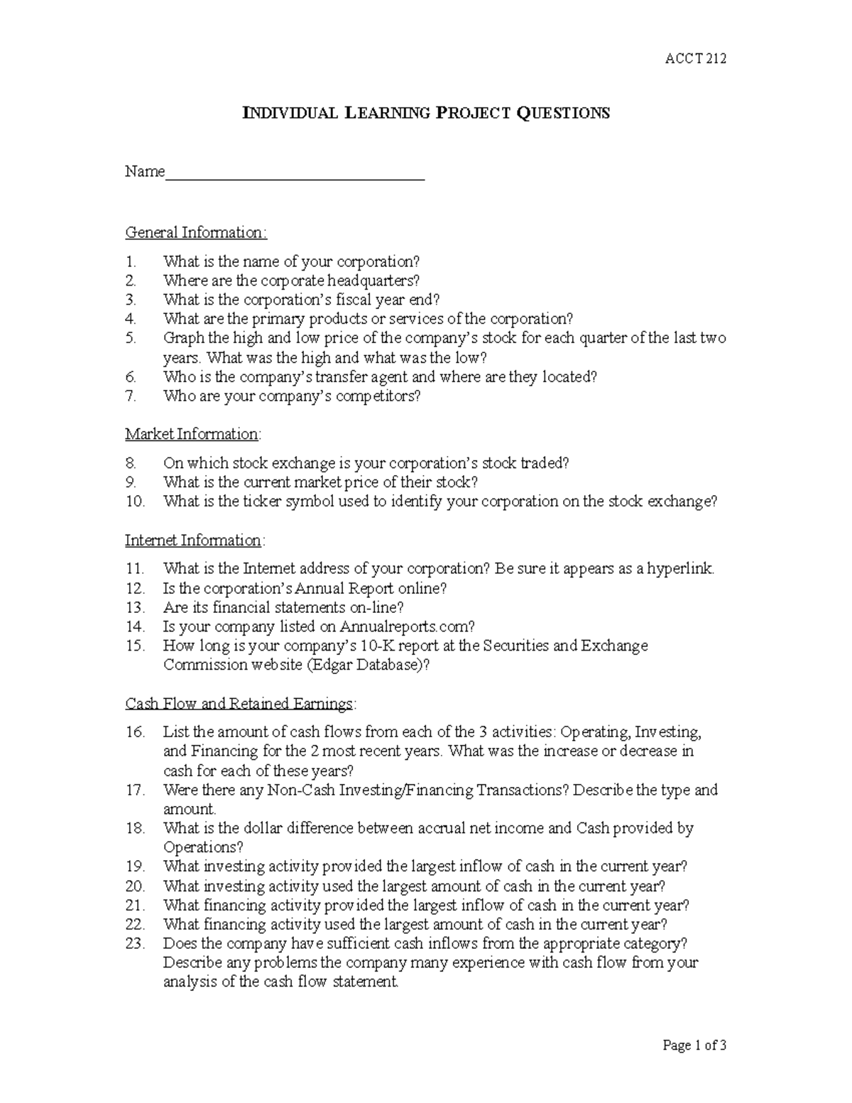Individual Learning Project Questions ACCT 212 INDIVIDUAL LEARNING individual-learning-project-questions-acct-212-individual-learning