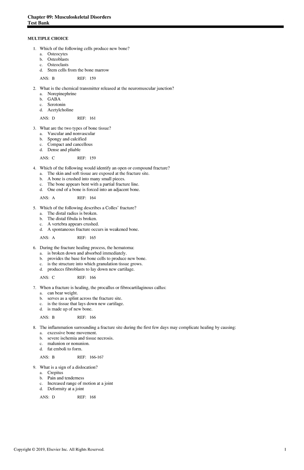 Exam View - Chapter 09 - Practice questions - Chapter 09 ...
