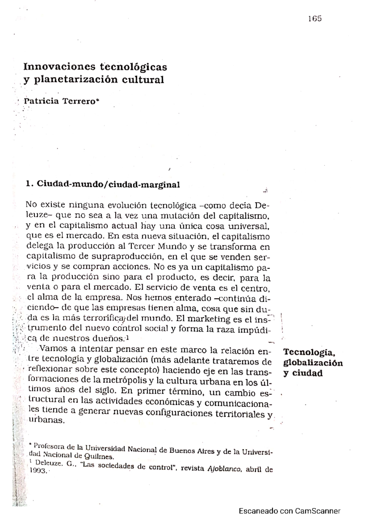 Patricia Terrero Innovaciones tecnologicas y planetarizacion cultural ...