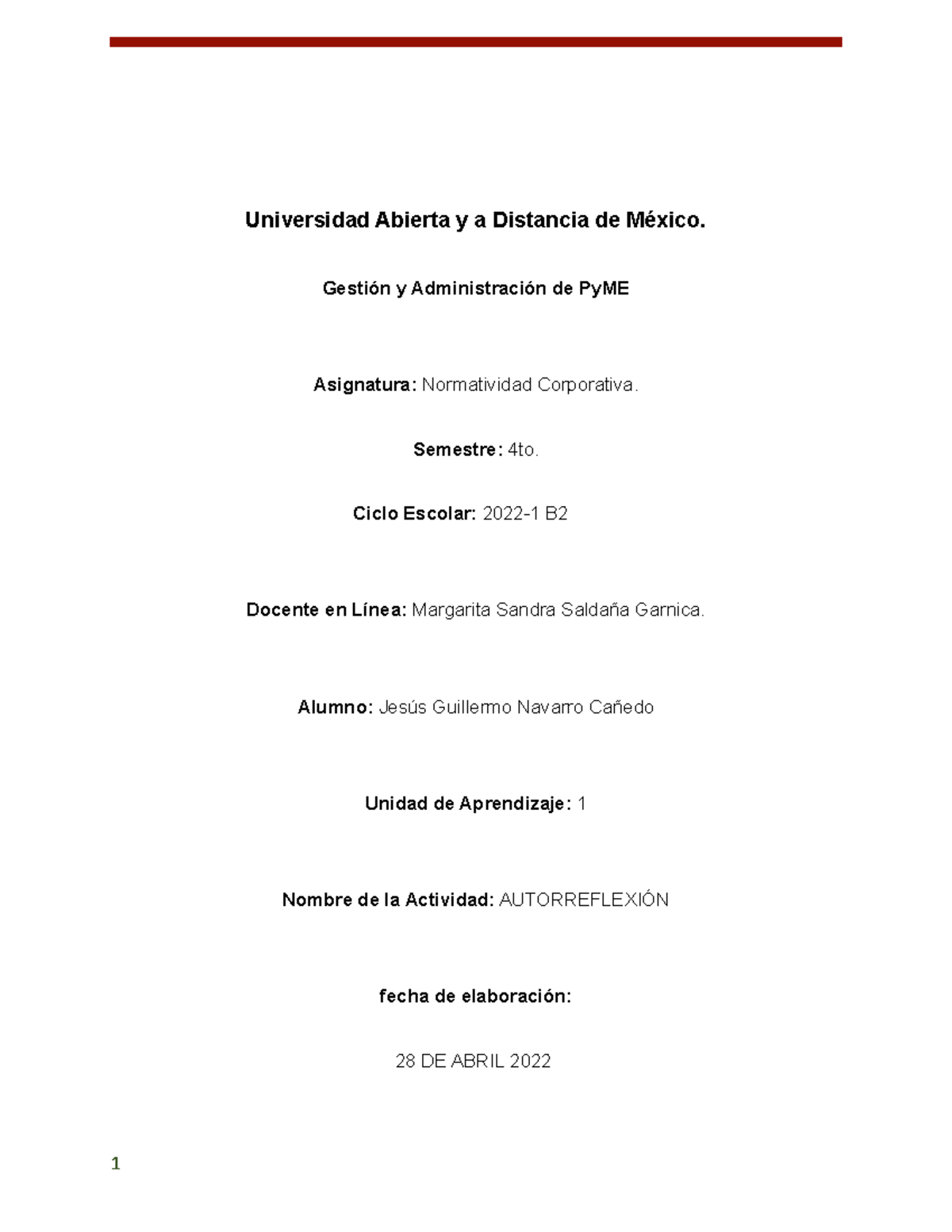 GNOC ATR U1 JGNC - apuntes - Universidad Abierta y a Distancia de ...