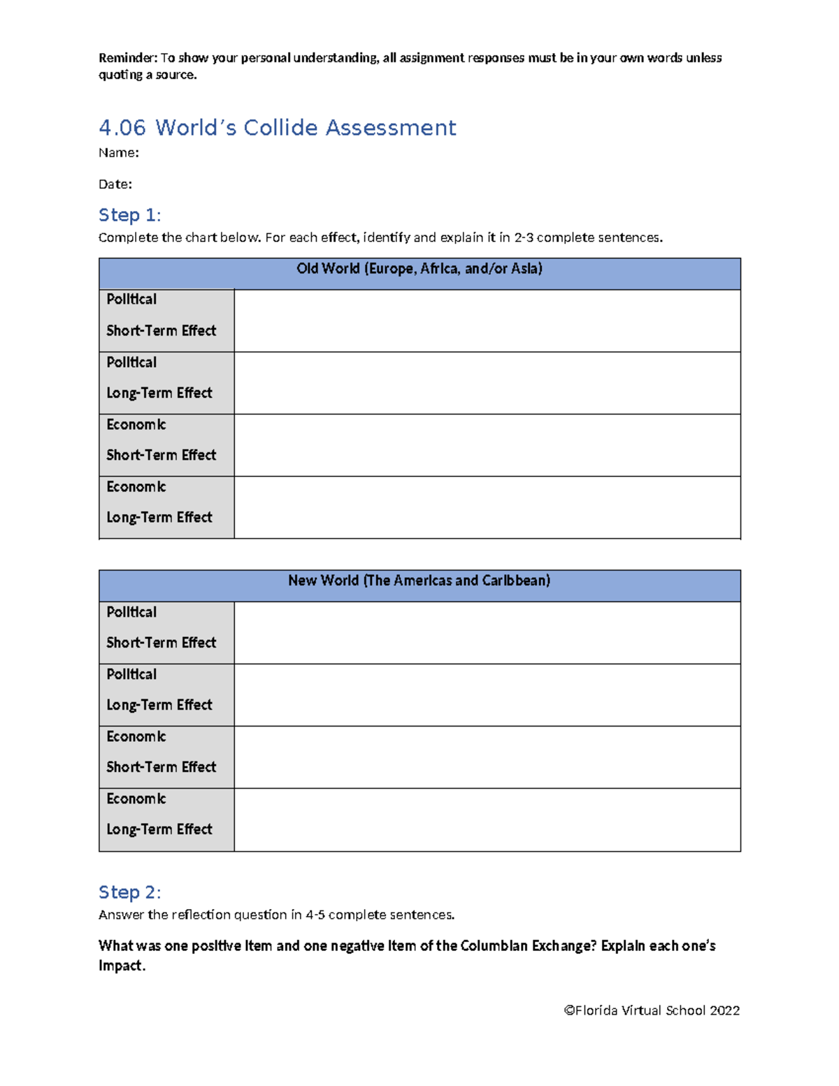 Worlds collide wh yourname - Reminder: To show your personal ...