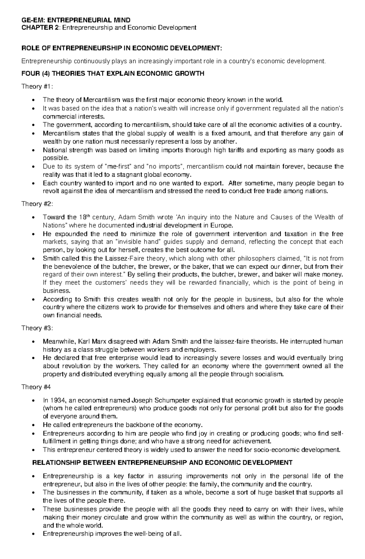 Entrep Mind Chapter 2 - GE-EM: ENTREPRENEURIAL MIND CHAPTER 2 ...