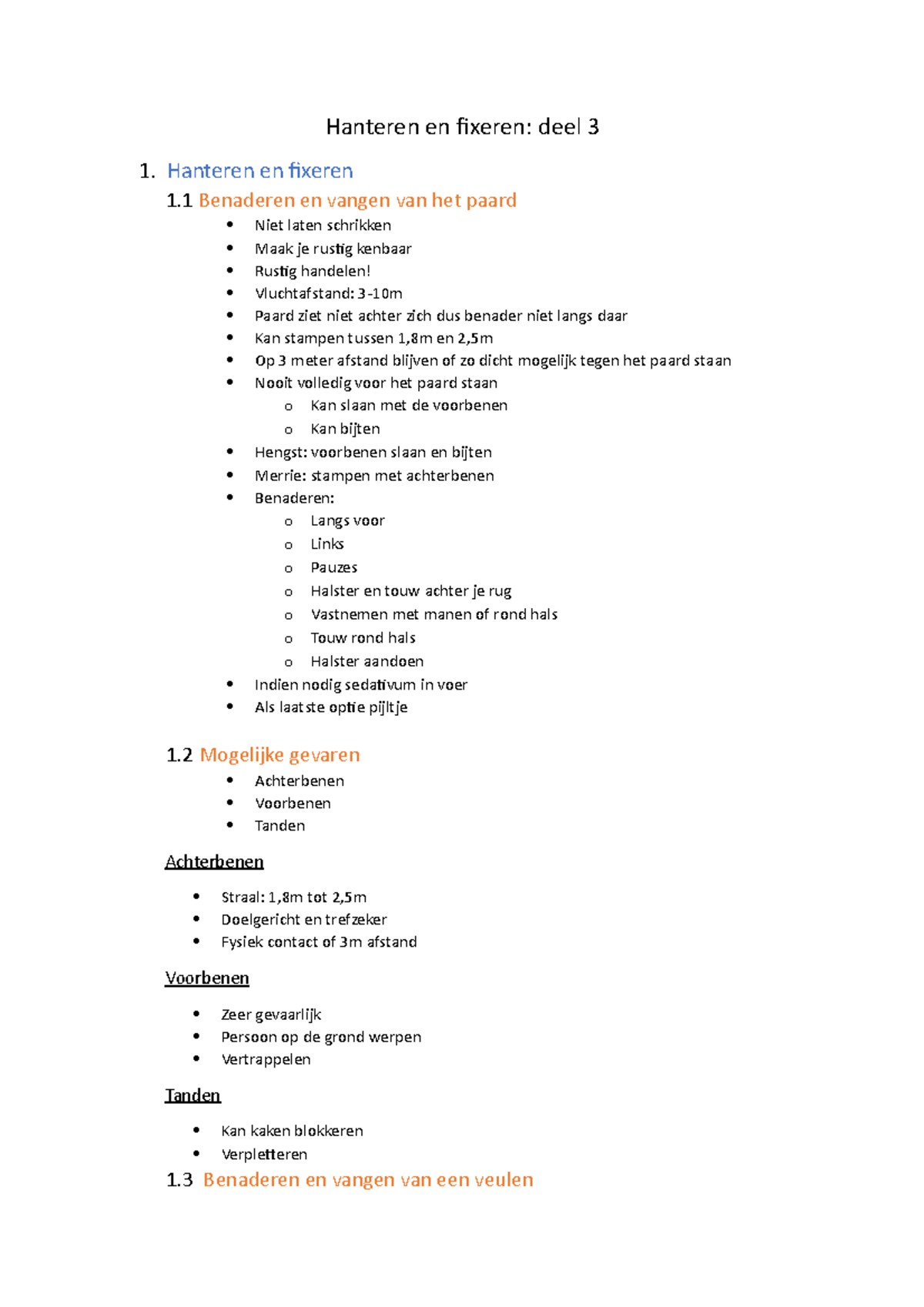 Hanteren en fixeren deel 3 - Hanteren en fixeren 1 en vangen van het ...