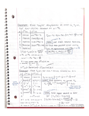 Crib Sheet Exam 1 MATH-1020 RPI - Calculus Exam One – Qiang Gao ...