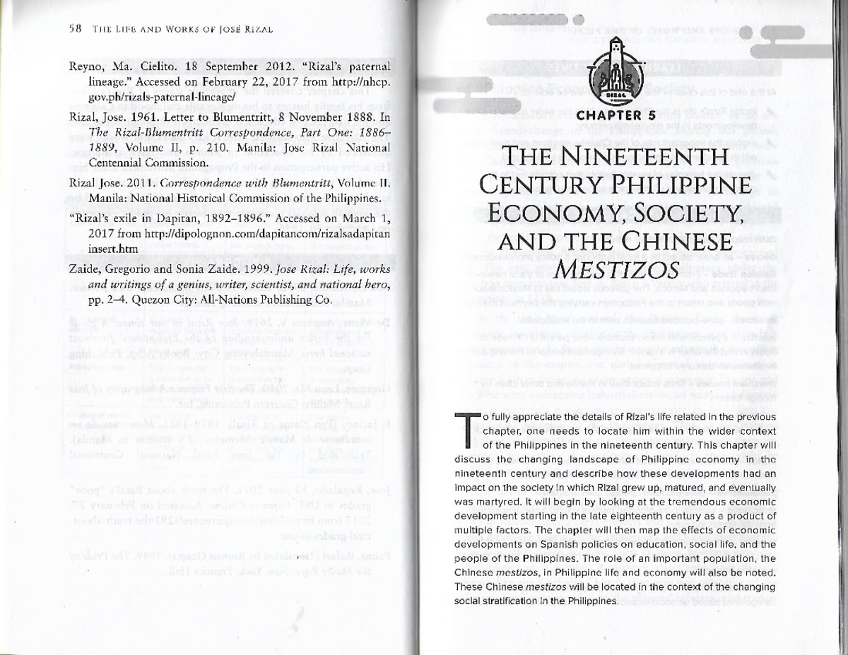 19TH - EWRR - Life and Works of Rizal - Studocu