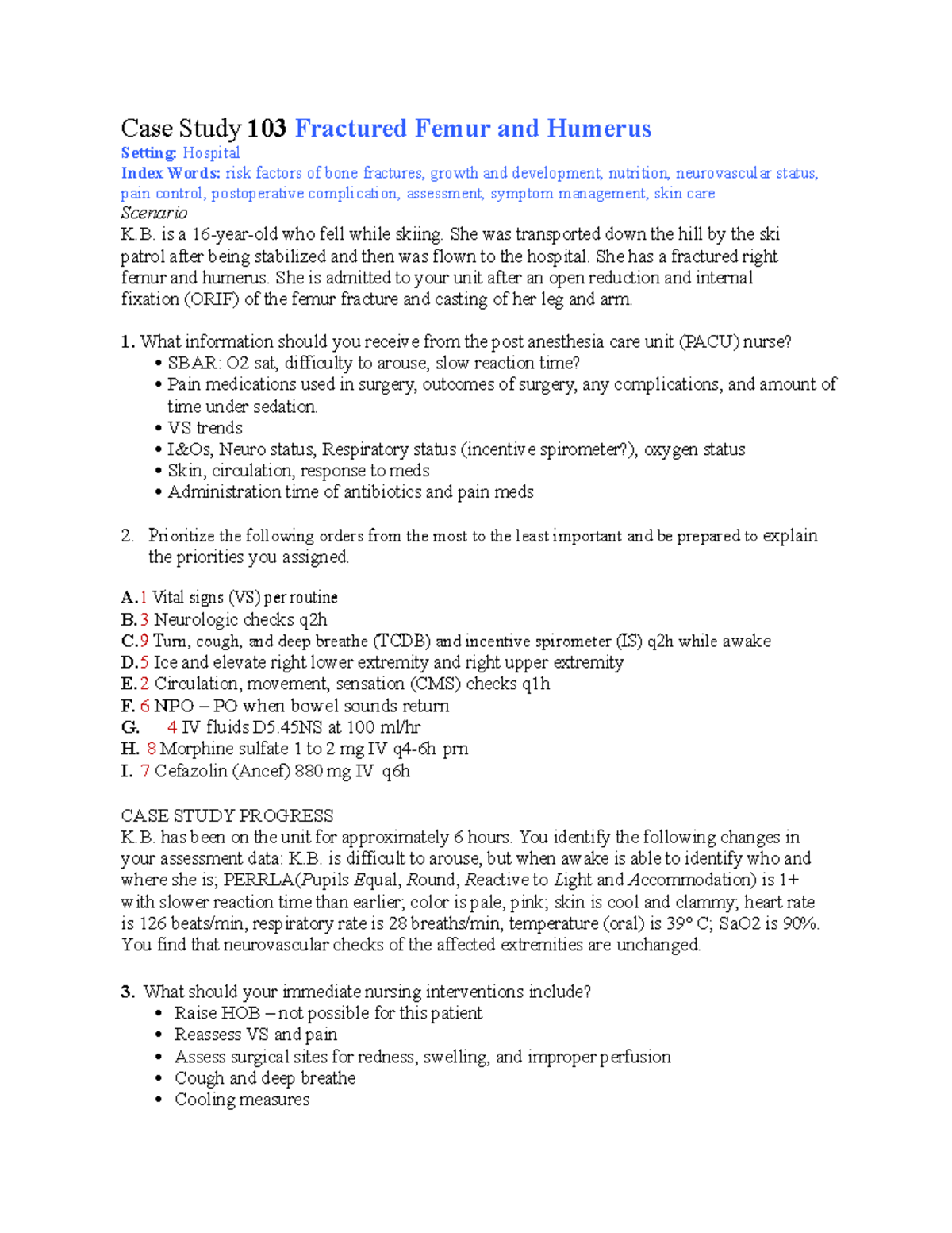 Case Study 103 Fractured Femur and Humerus-student 8-30-20-converted ...