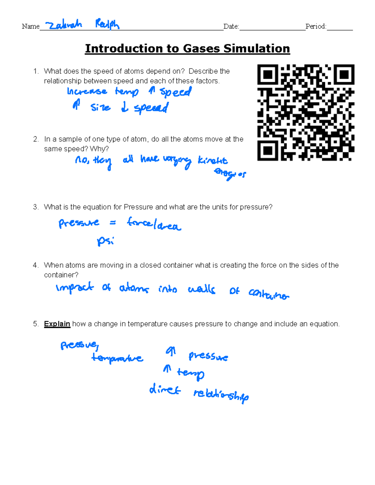 5+ Apchem+Hwk+Intro+to+Gases - - Studocu