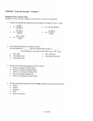 Practice for Exam 1 WS - Exam one worksheet - DISCLAIMER: THIS PRACTICE ...